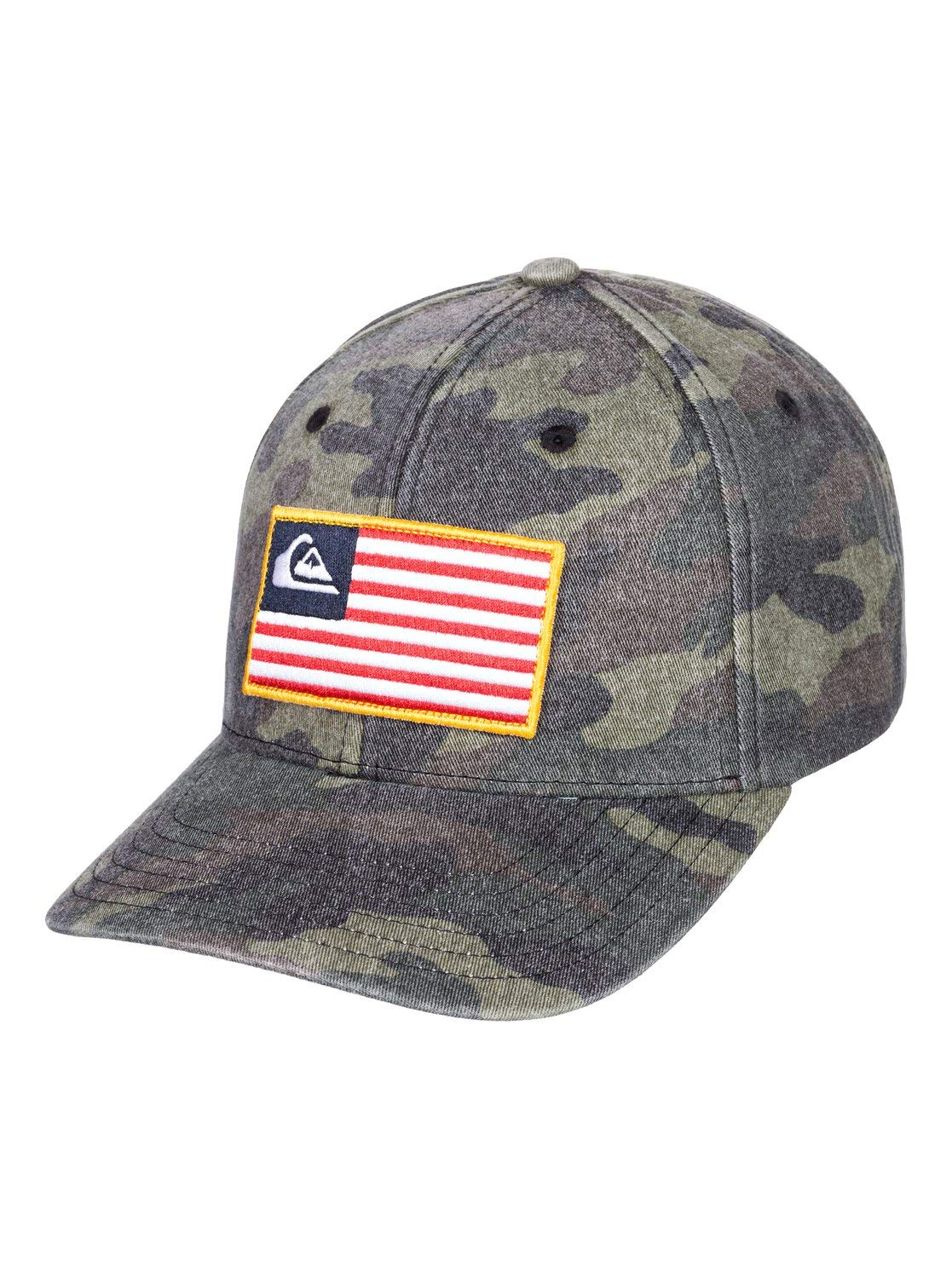 Quiksilver Men's Grounded America HAT, Navy Blazer, 1SZ