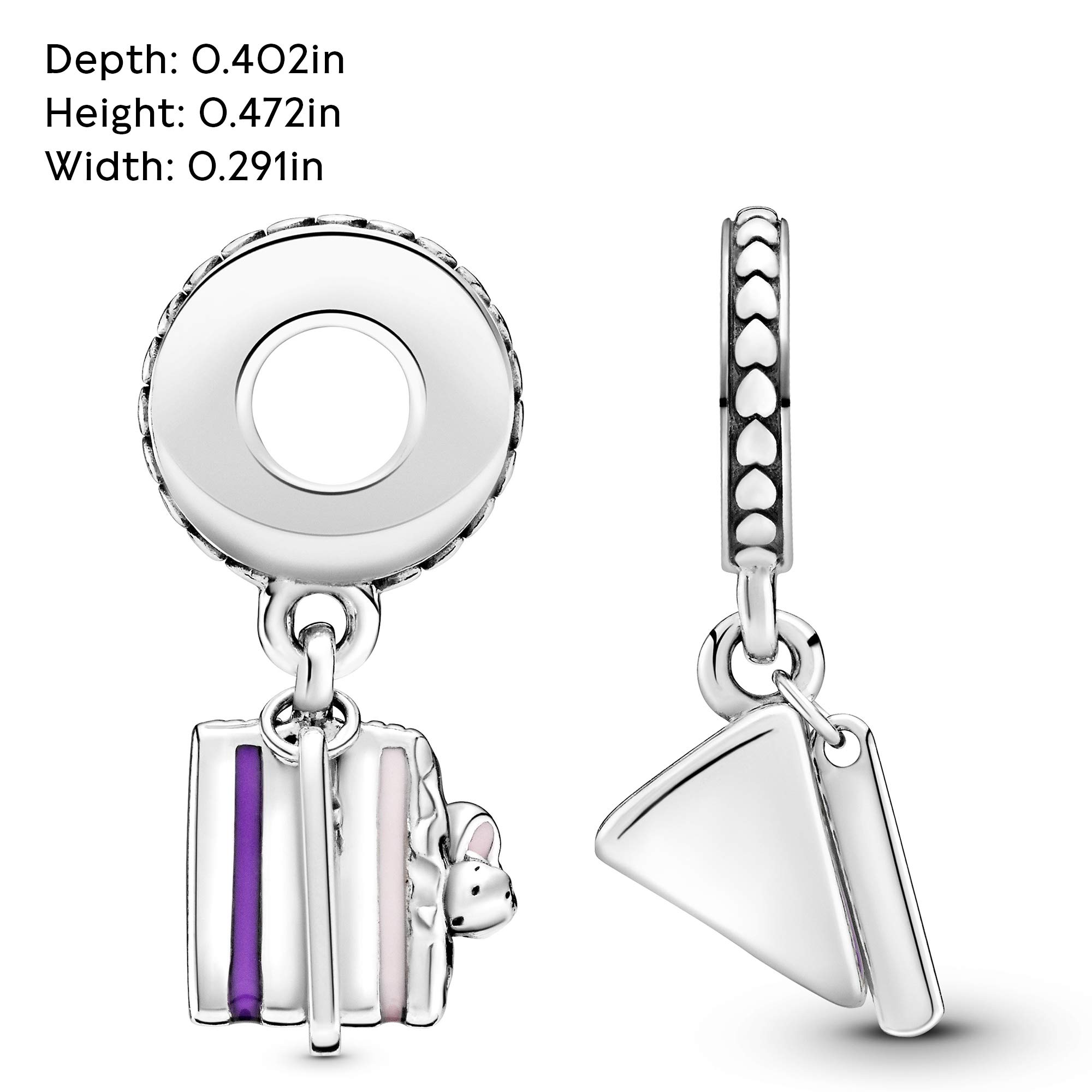 PANDORA Jewelry Celebration Cake Sterling Silver Charm