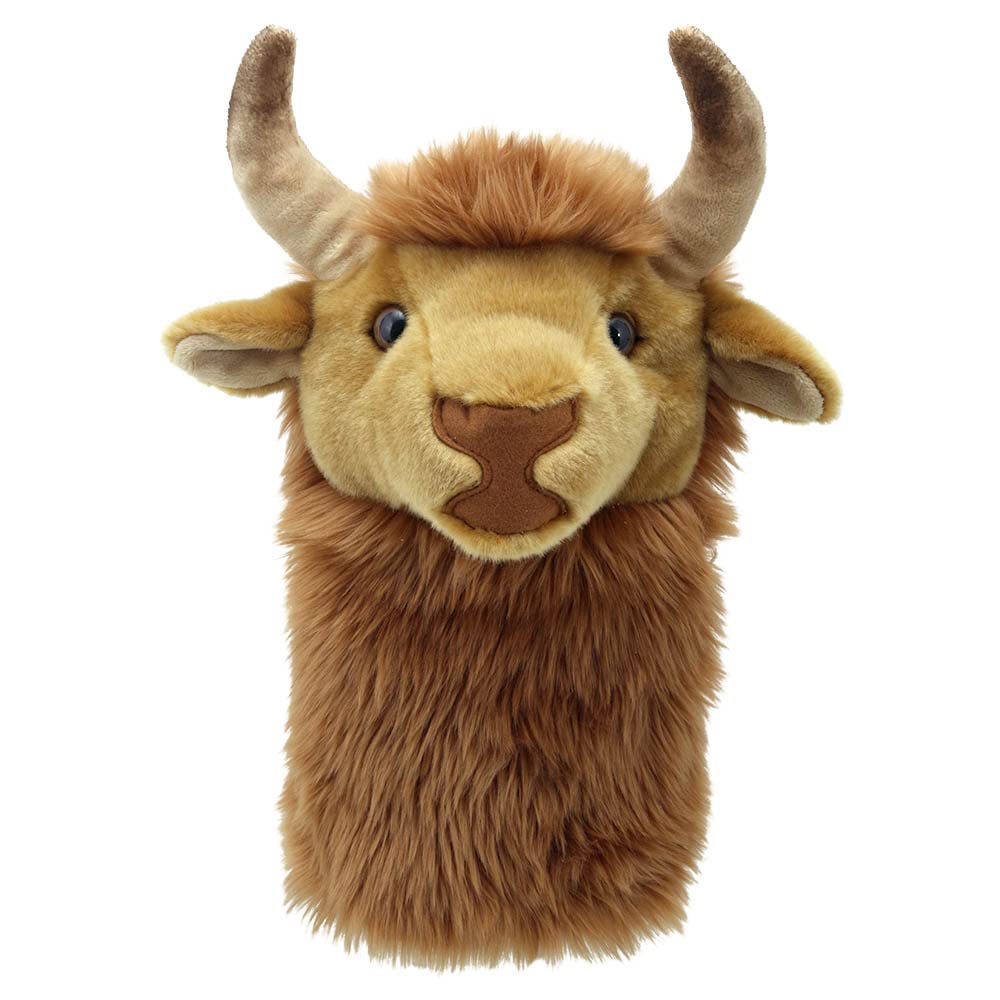 The Puppet Company - Novelty Highland Cow Golf Club Head Cover