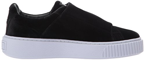 PUMA Basket Platform Strap VR Puma Black/Puma Black/Icelandic Blue 8.5 B (M)