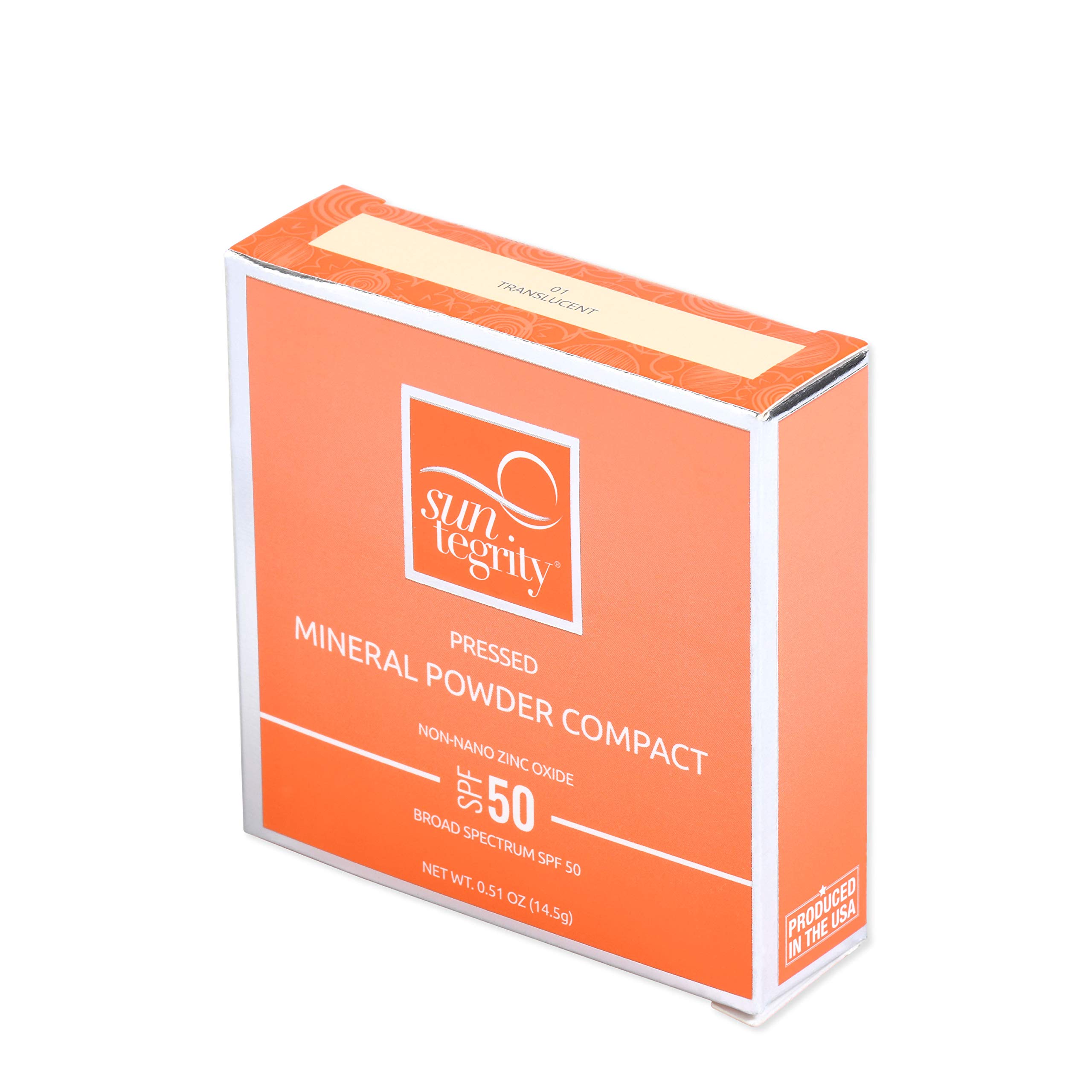 Suntegrity Pressed Mineral Powder Compact - Translucent, Broad Spectrum SPF 50