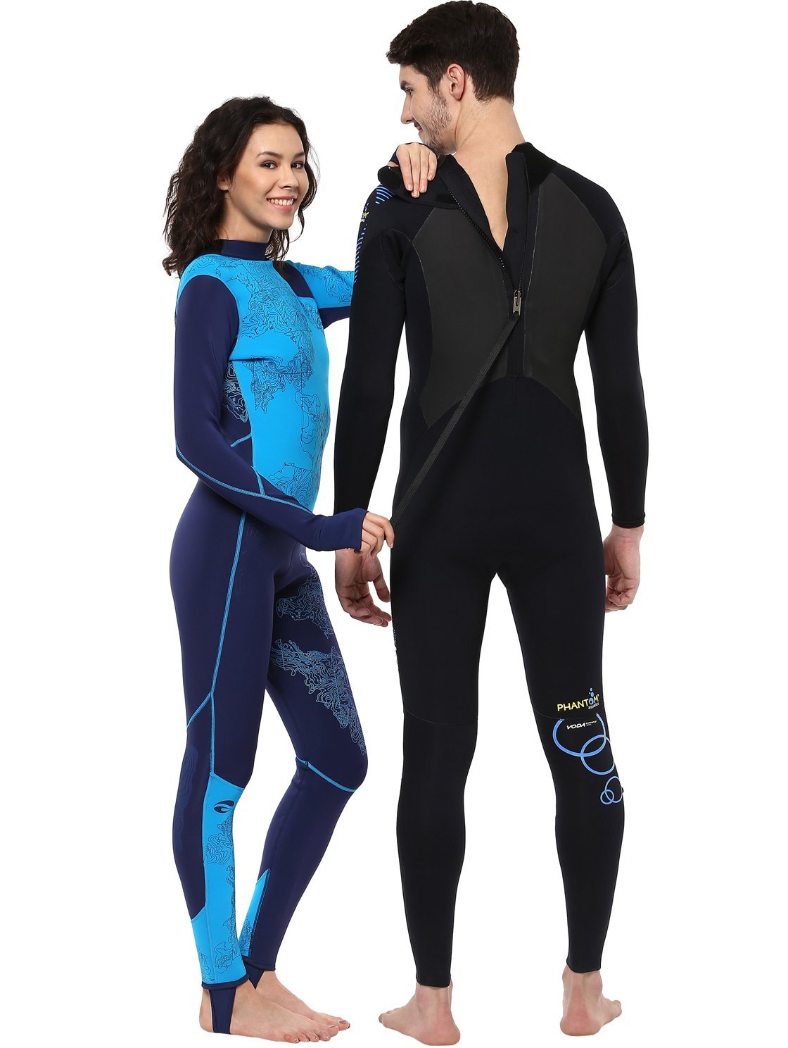 Phantom Aquatics Wetsuit Men's Voda Premium Stretch Full Suit