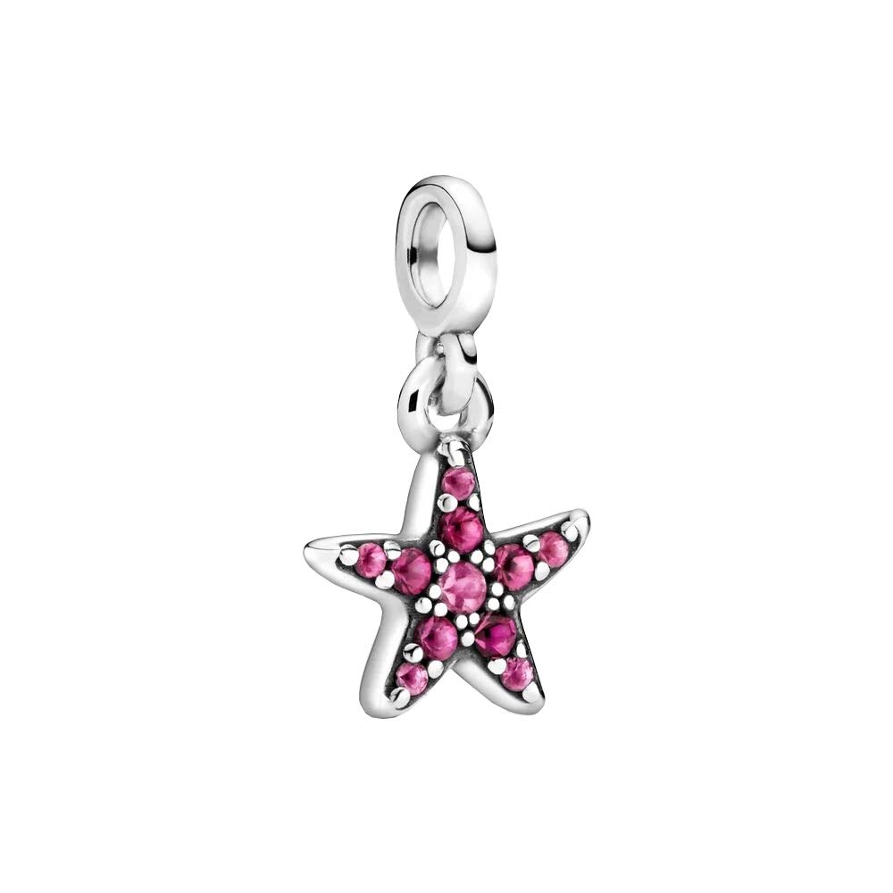 PANDORA My Pink Starfish, Pink Sapphire