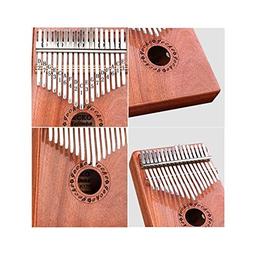 TIANMINJIEDM 17 Key Kalimba Single Board Thumb Piano Finger Percussion Adult Gift Musical Instruments Thumb Piano