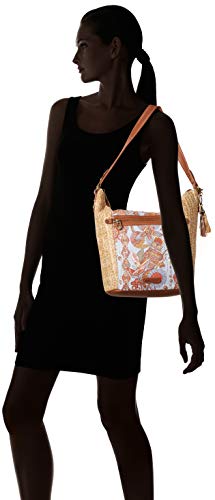 Sakroots Sequoia Straw Hobo, Sky Spirit Desert