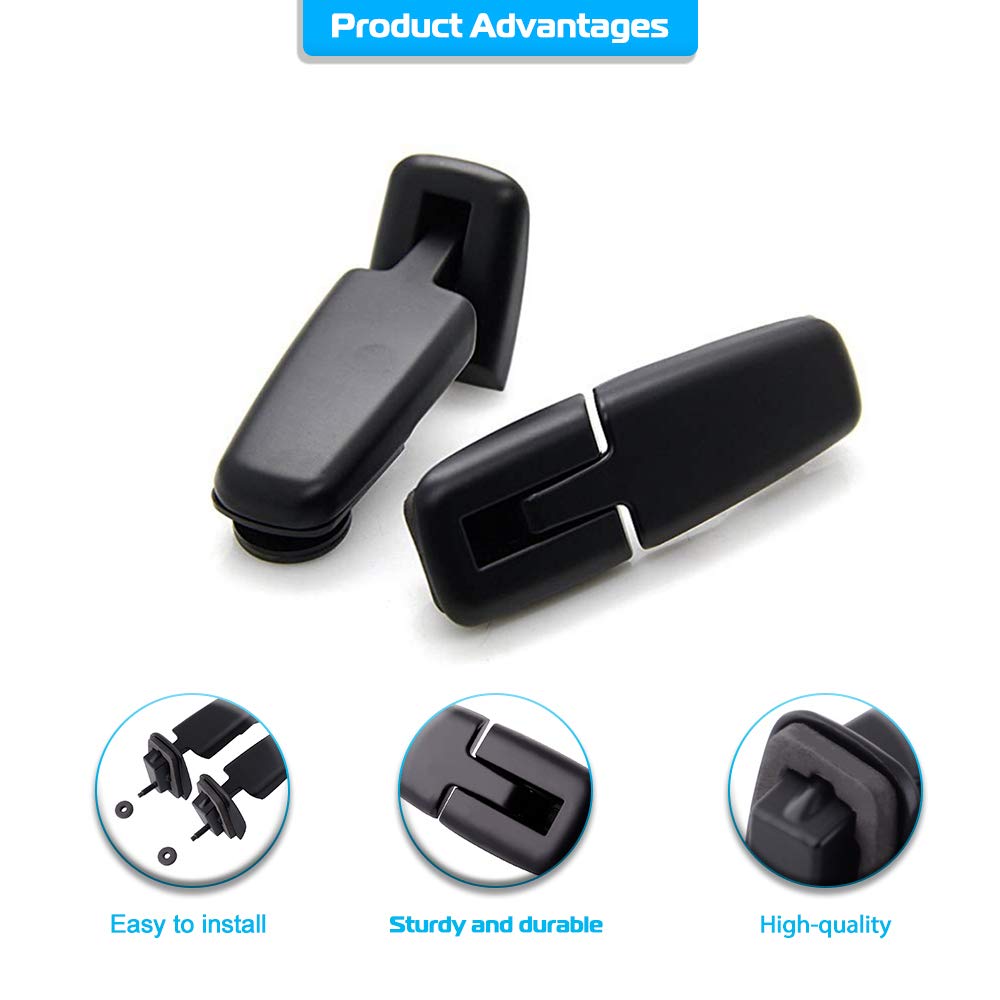 Rear Window Hinge Set Liftgate Glass Hinge Right & Left | for 2001-2007 Ford Escape 2005-2007 Mercury Mariner | #YL8Z78420A68BA, YL8Z78420A69BA, YL8Z-78420A68-BA, YL8Z-78420A69-BA