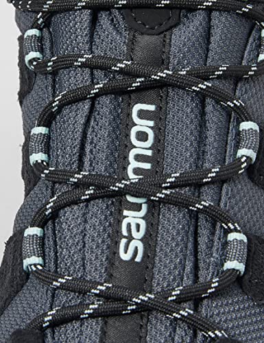 Salomon Quest Prime Gore-TEX Hiking Boots for Women, Ebony/Black/ICY Morn, 5