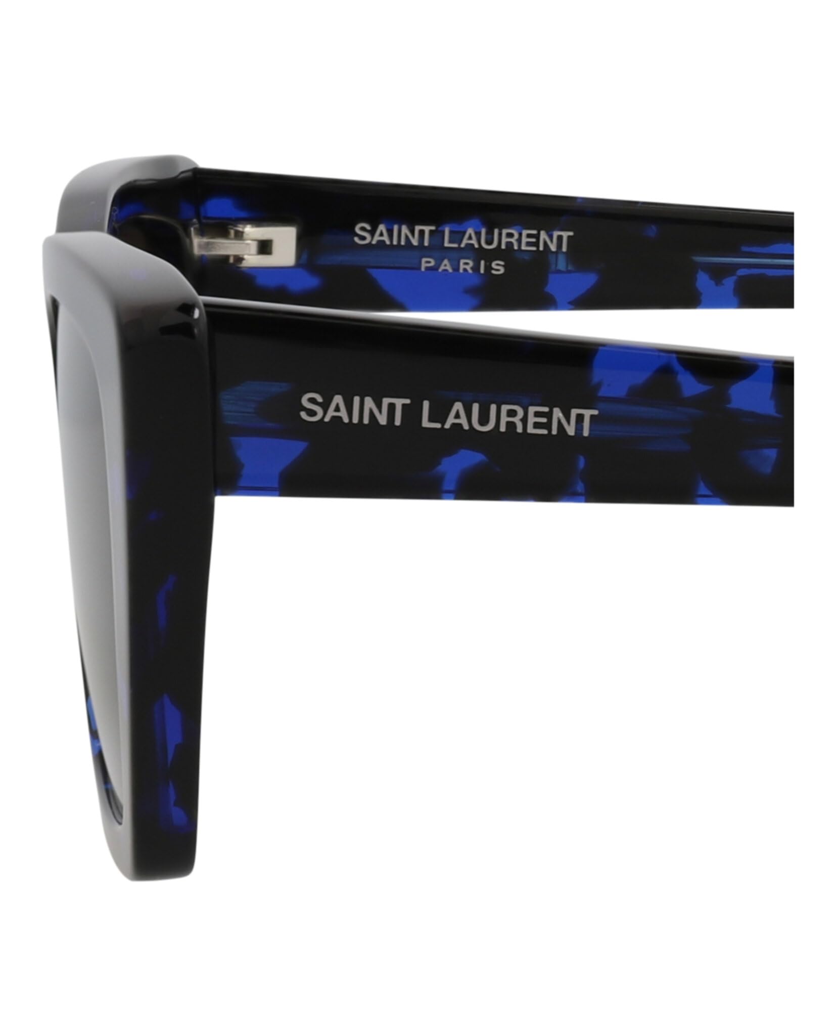 Saint Laurent Women's SL276 Mica Sunglasses, Havana/Havana/Black, One Size