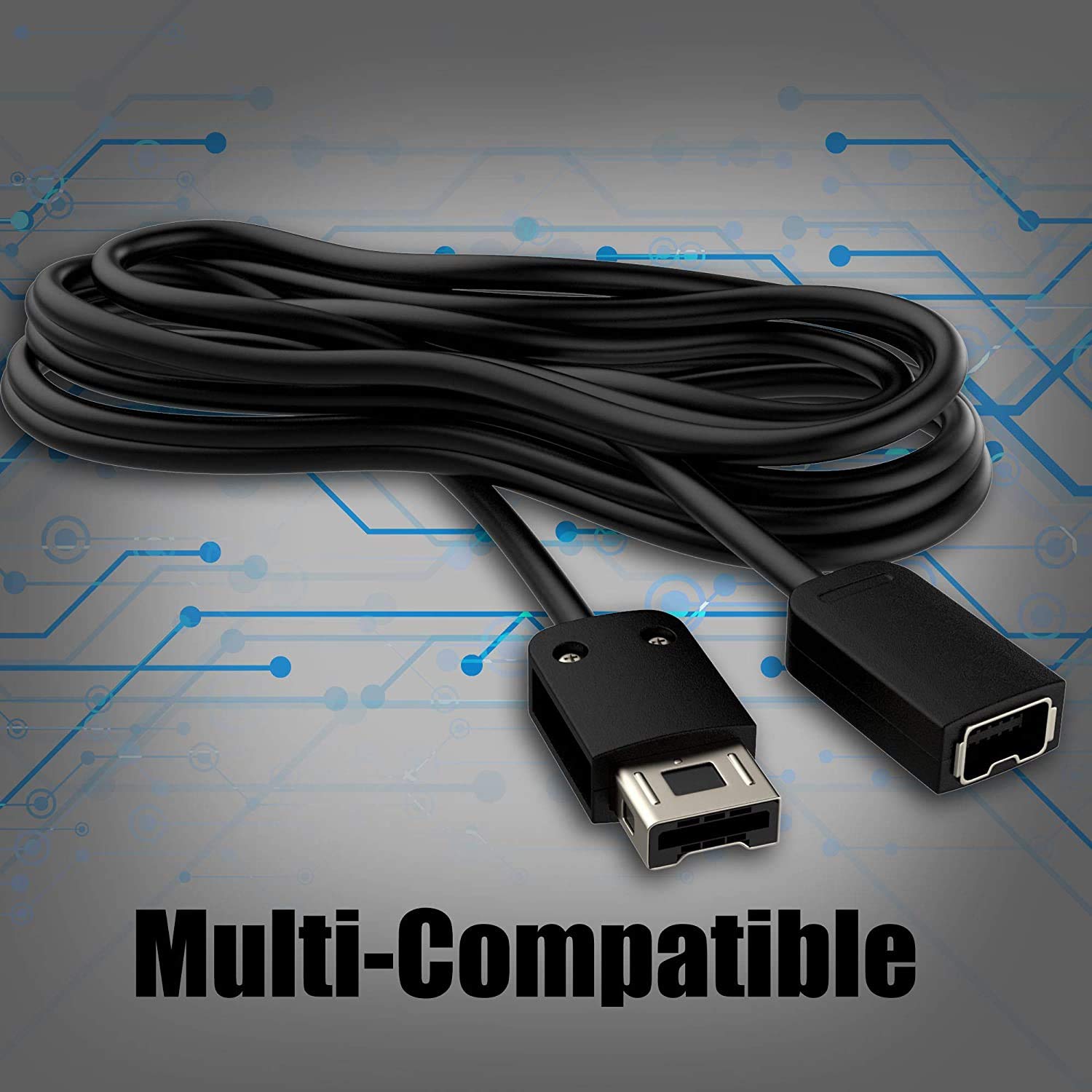 Ortz Extension Cable for SNES/NES Classic Controller 3M/10ft Compatible With Nintendo SNES/NES Classic Mini Controller, Wii and Wii U