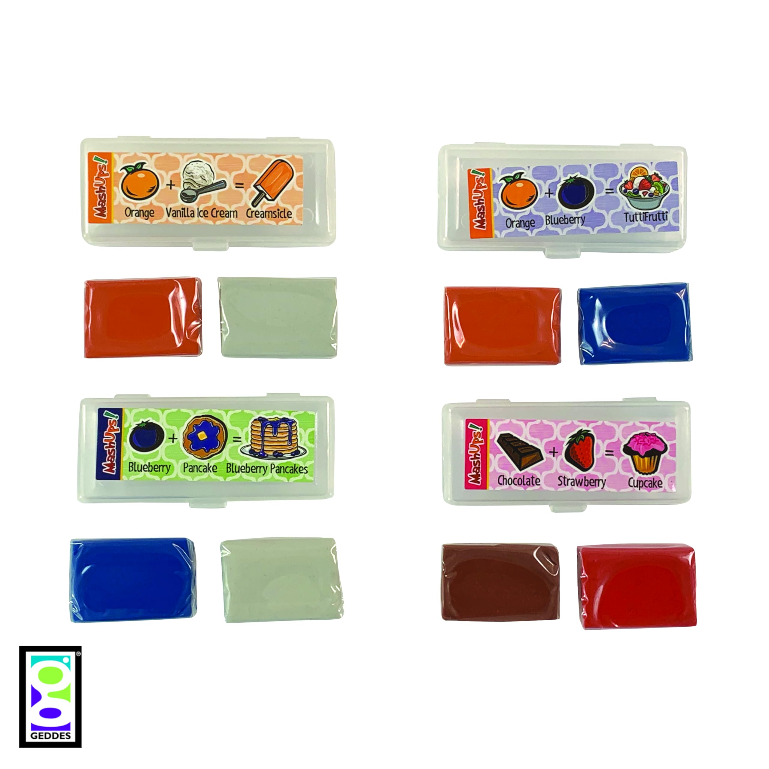 Raymond Geddes 69836 Mash Ups Scented Erasers For Kids (Pack of 24)