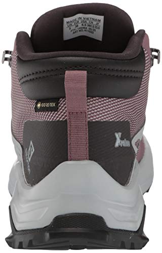Salomon X Raise MID Gore-TEX Hiking Boots for Women, Flint/Phantom/Quarry, 10.5