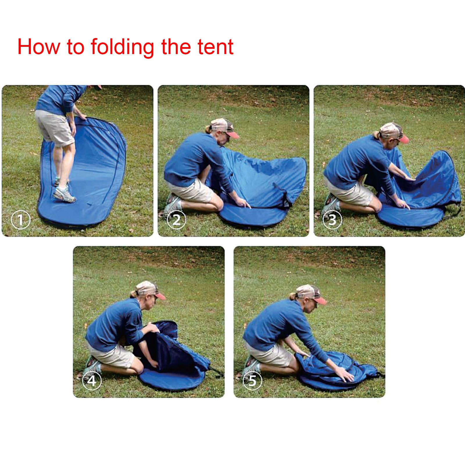 Single Pop Up Tent Pods Sports Fishing, Clear Rainproof Windproof Beach Tent for Wind and Rain in Chilly Weather,Lightweight and Sturdy, Easy Set Up, Outdoor Foldable