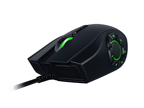 Razer Naga Hex V2: 7 Button Thumb Grid - 16,000 Adjustable DPI - New Ergonomic Form Factor - MOBA Gaming Mouse