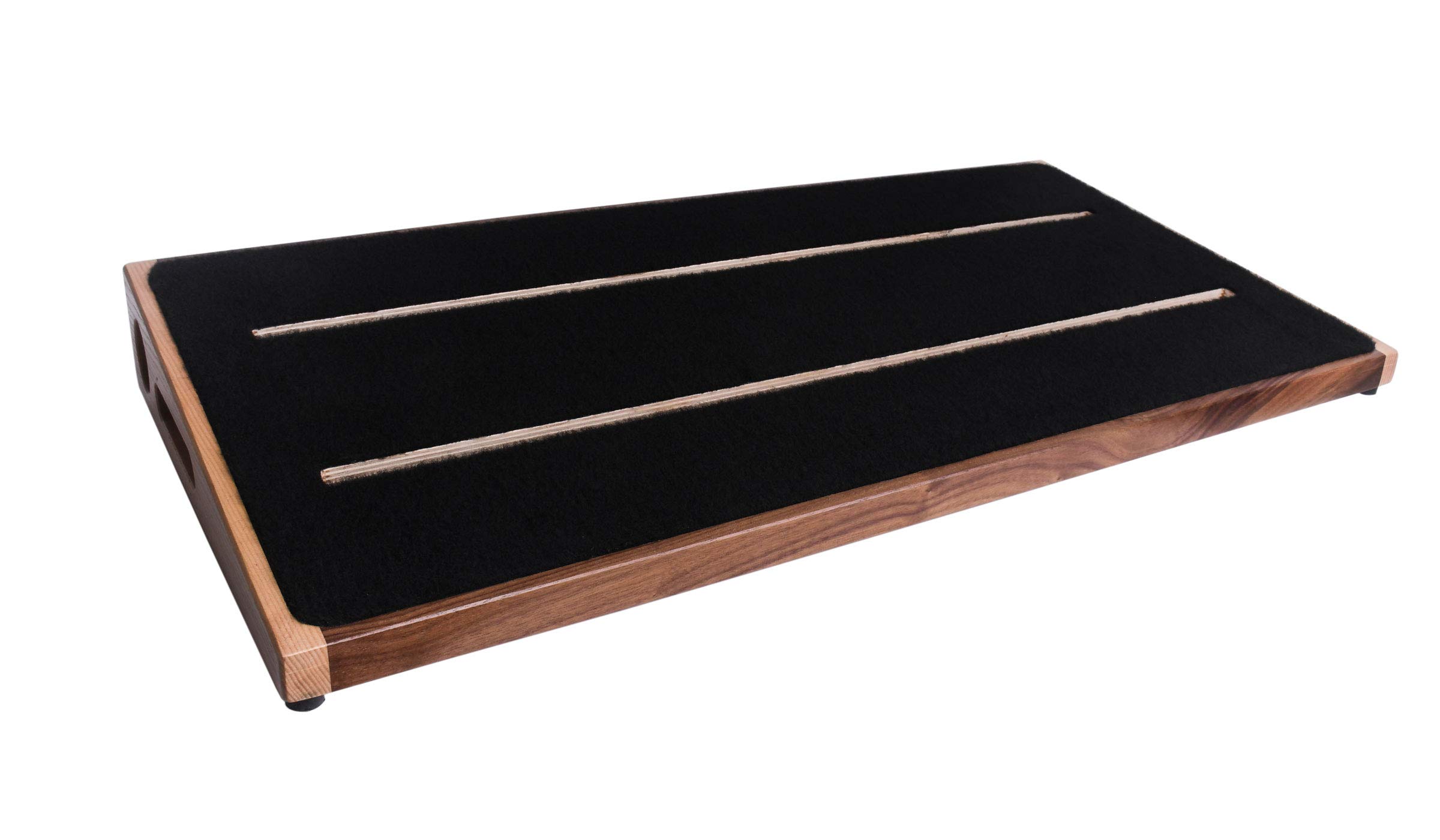 Ruach Kashmir Extra Large Hardwood Pedalboard for Guitar Effects Pedals