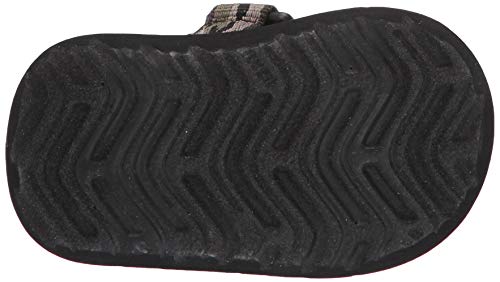 Quiksilver Boy's Monkey Caged Toddler Sandal, Green/Black/Green, 7(24) M US Little Kid
