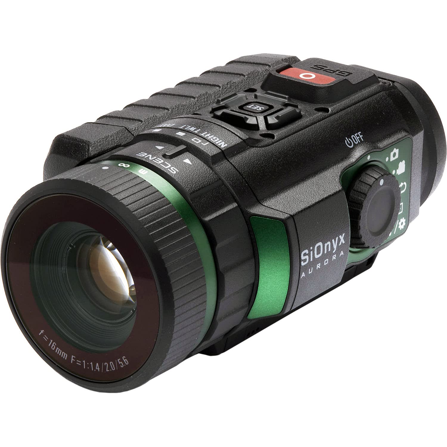 SiOnyx Aurora IR Night Vision Camera with Advanced Action Bundle: Includes - SanDisk Extreme PRO 32GB microSDHC Memory Card with Adapter, Scorpion Action Grip, and Much More