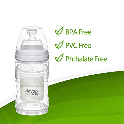 Playtex Baby Nurser Pre-Sterilized Disposable Bottle Liners, Closer to Breastfeeding, 8-10 oz, 200 Count