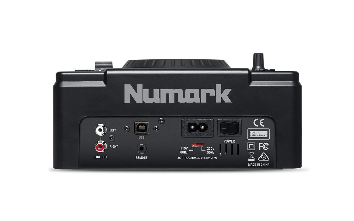 Numark NDX500 | Stand Alone USB / CD Player and Software Controller with Touch-Sensitive Jog Wheel, Audio Interface, Long Throw Pitch Controls and Pre-mapped for Deep Integration With Serato DJ