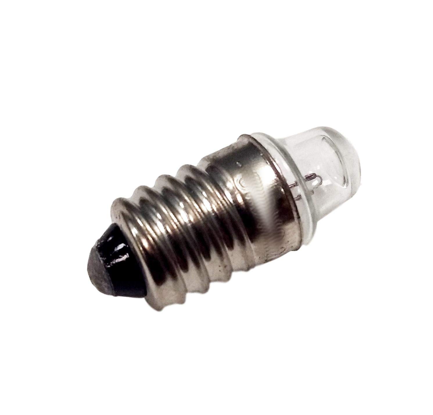Sci-Supply Pack of 10 E10 Miniature Screw Base Light Bulbs, 1.5V / 0.3A Flashlight Style, Incandescent …