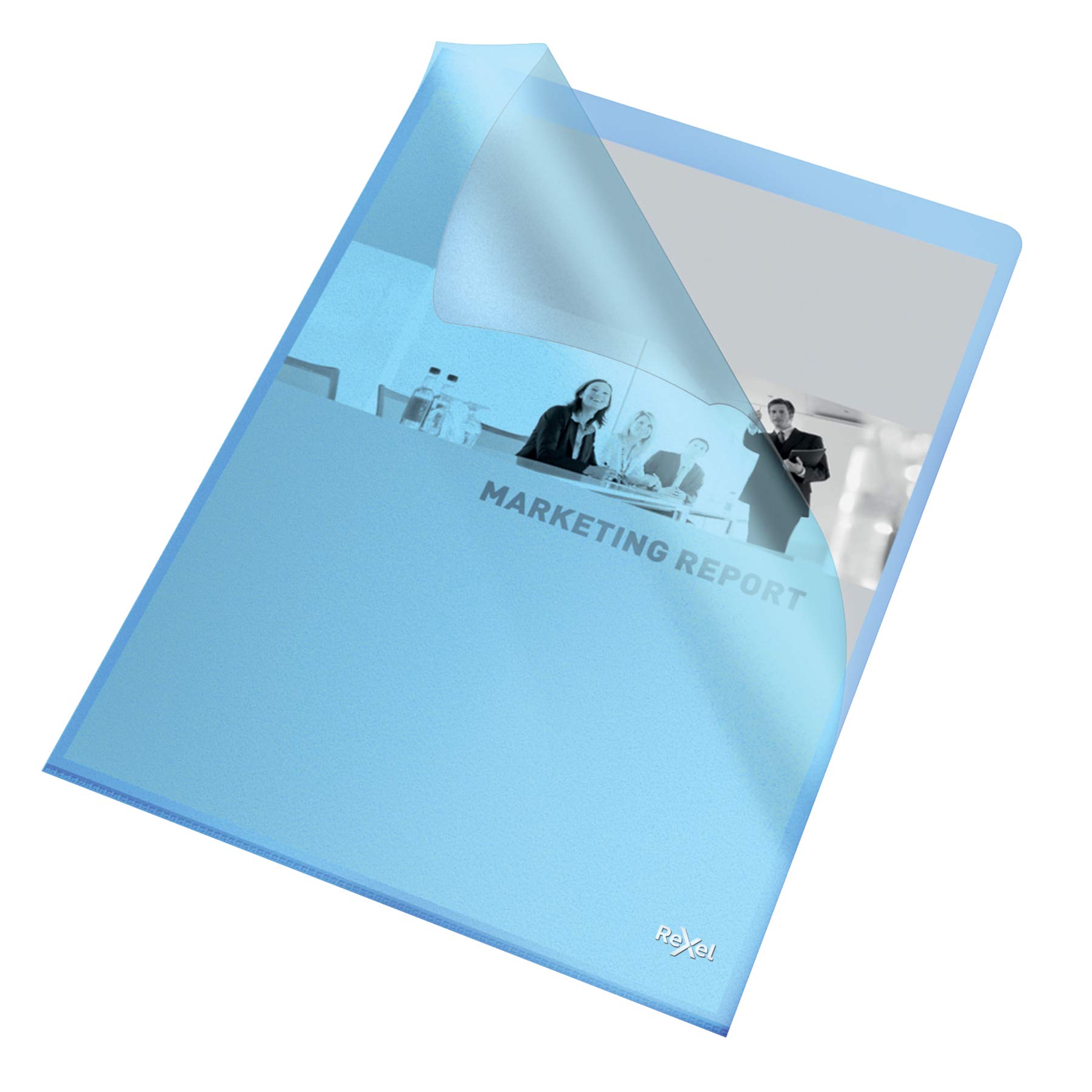 Rexel 2115637 A4 Standard Polypropylene Pocket - Blue