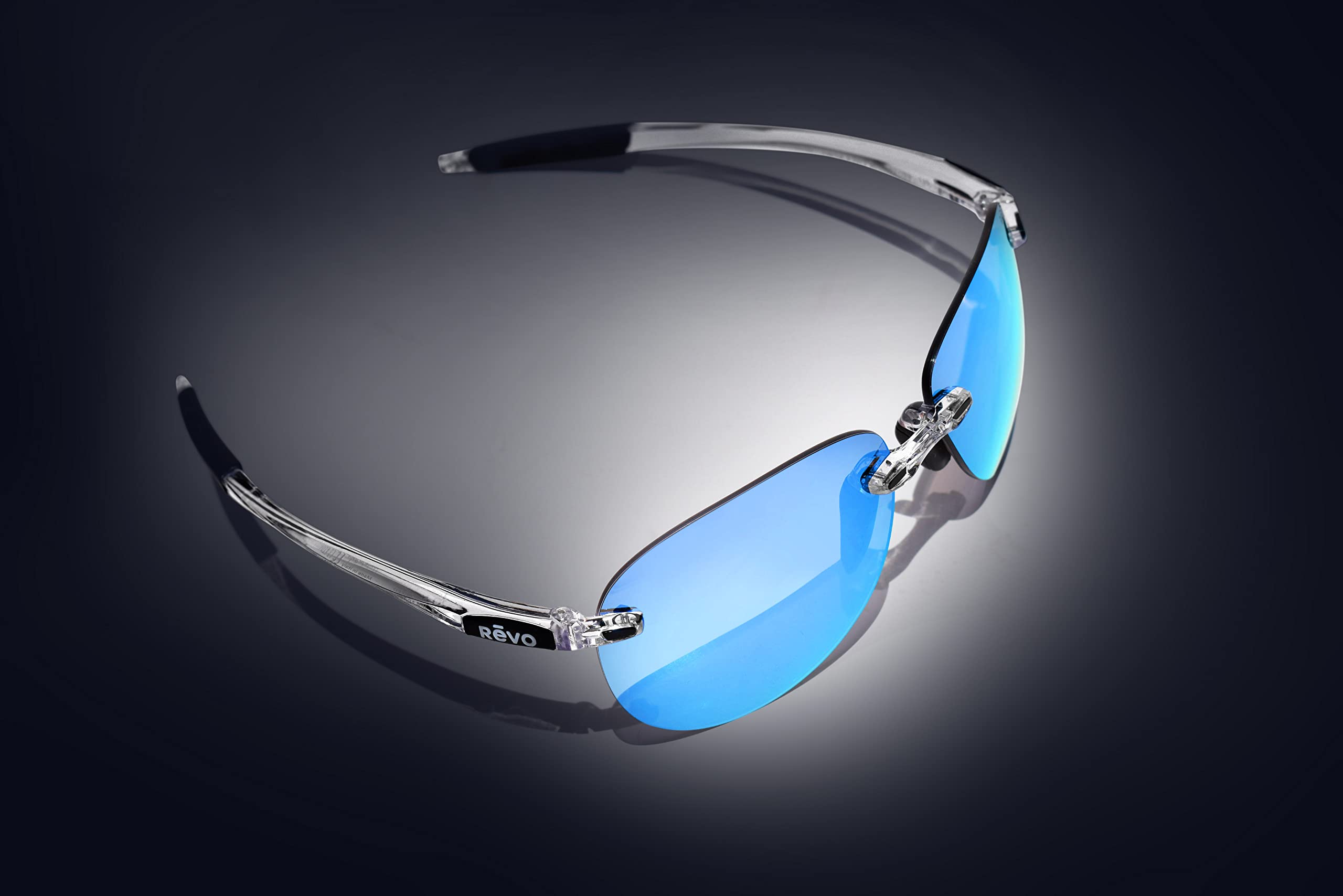Revo Unisex Descend A S Crystal Frame/Blue Water Lens One Size One Size