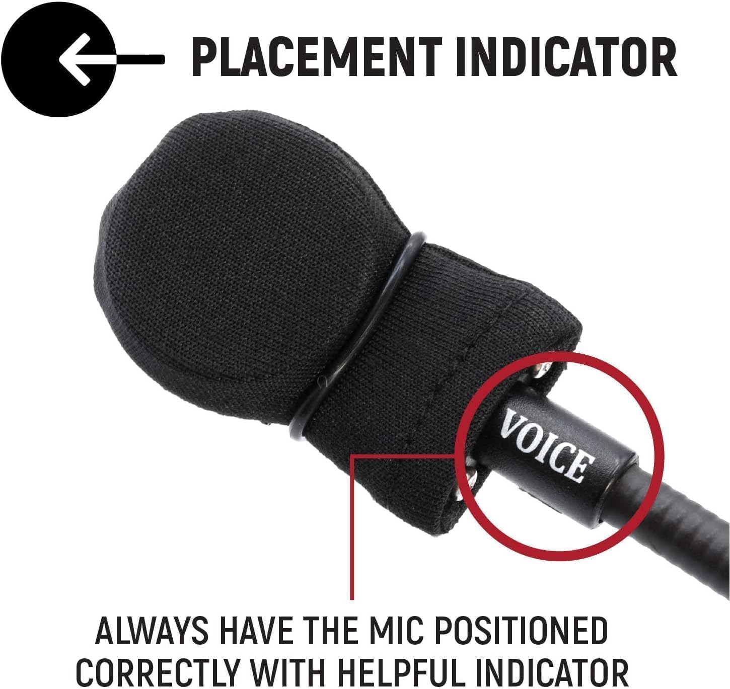 Rugged NASCAR Helmet Kit Headset for Racing Radios Communications Electronics - Features M101 Mic Flex Boom 3.5 Ear Bud Jack