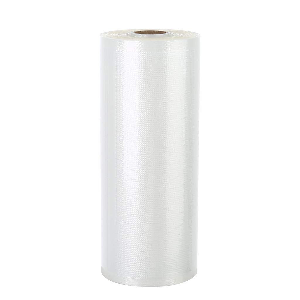 Vacuum Sealer Bags Rolls, 4 Rolls Food Storage BPA Free, Heavy Duty 2 Rolls 11“ X 50'+2Rolls 8” X 50' Food Bag Great for Vacuum Seal Storage, Meal Prep, Sous Vide, White