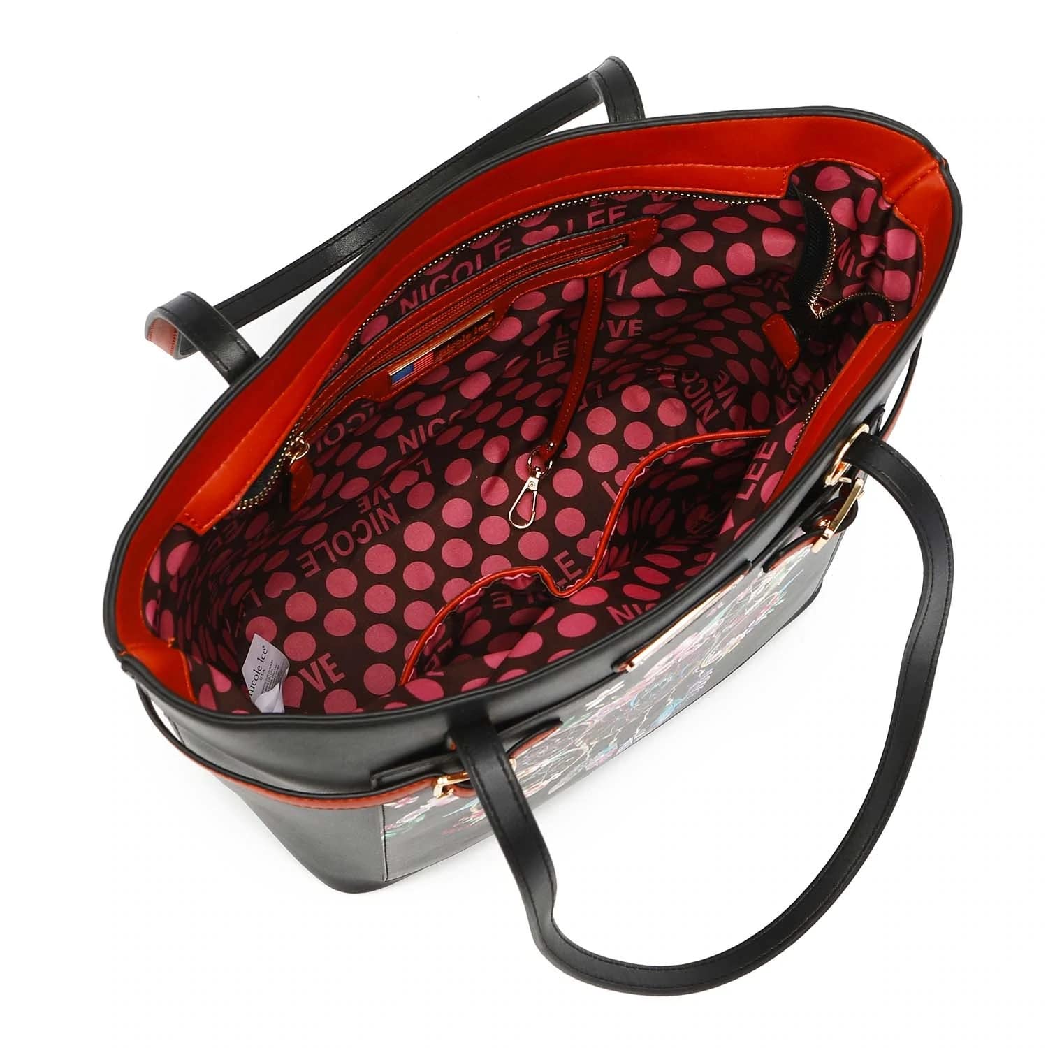 SET16284 DREAM OF ALLCOLORS 3 PIECE SET (Shopper, Mini Satchel, Clutch)