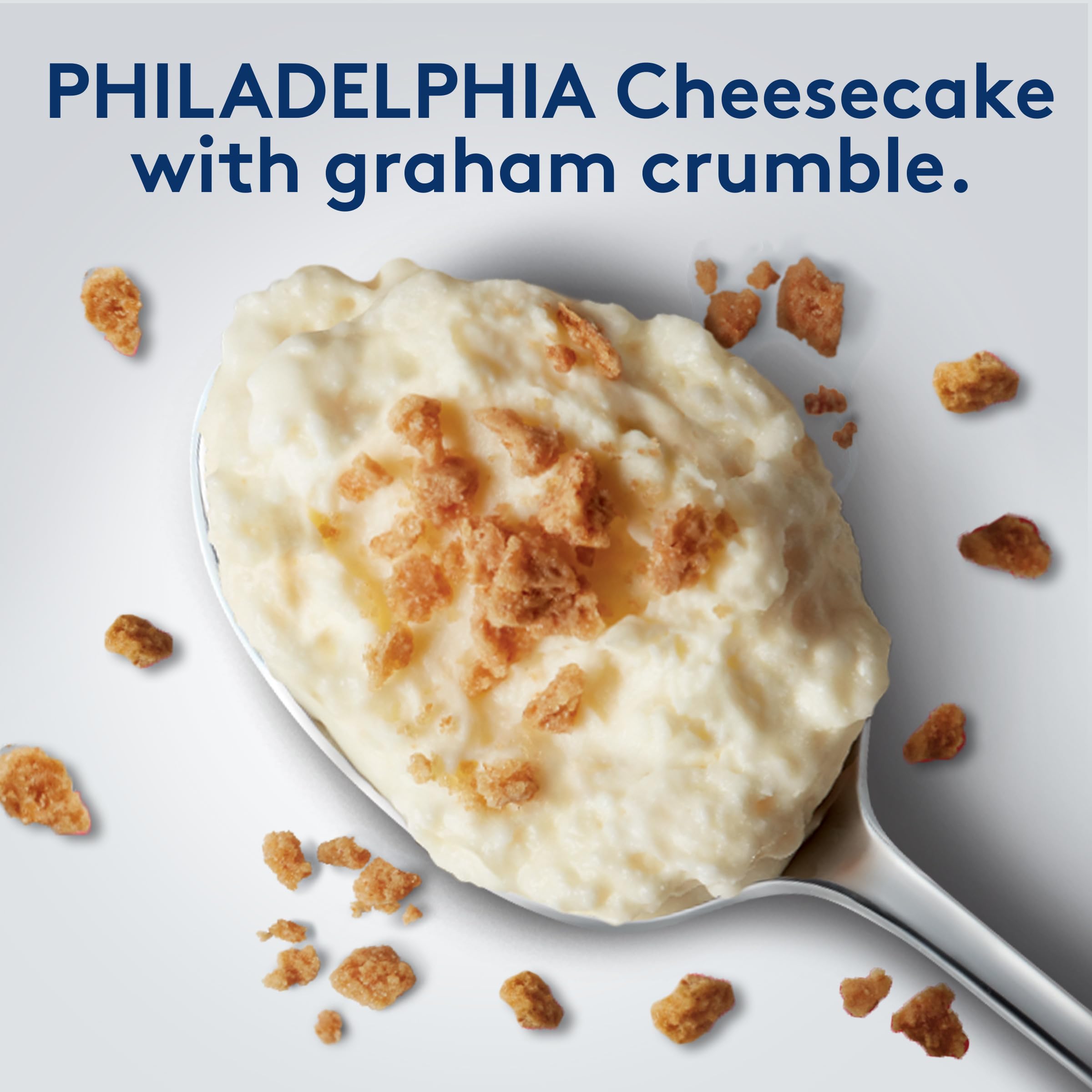 Philadelphia Original Cheesecake Crumbles (2 ct Pack, 3.25 oz Cups)