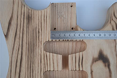 Single Wave Electric Guitar Ash Body,3S Route No Paint BJ-7