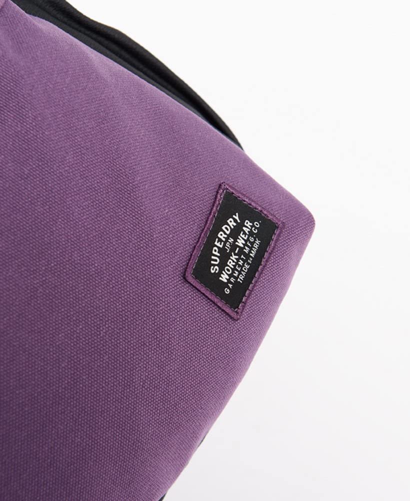 Superdry Mens Essential Montana Backpack, Classic Design Vintage Smoke Purple Size One Size