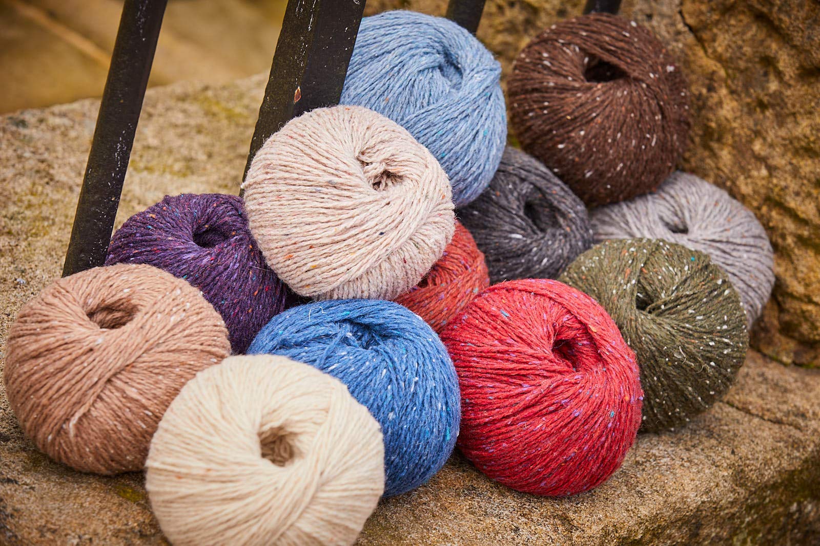 Sirdar Haworth Tweed DK, Millstone Grey (913), 50g