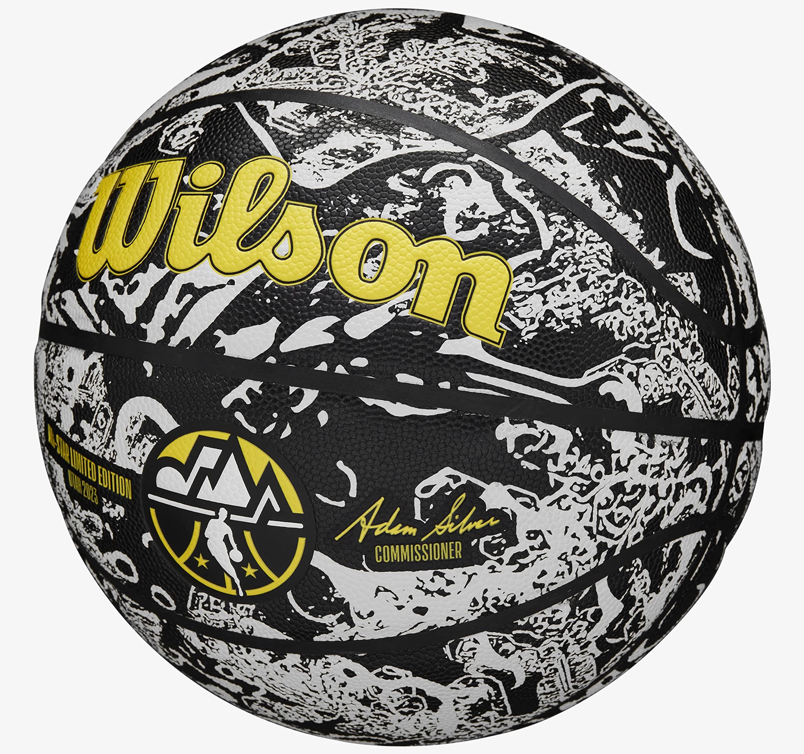 WILSON 2023 NBA All-Star Game Collectors Edition Full Size 7 Basketball - Utah