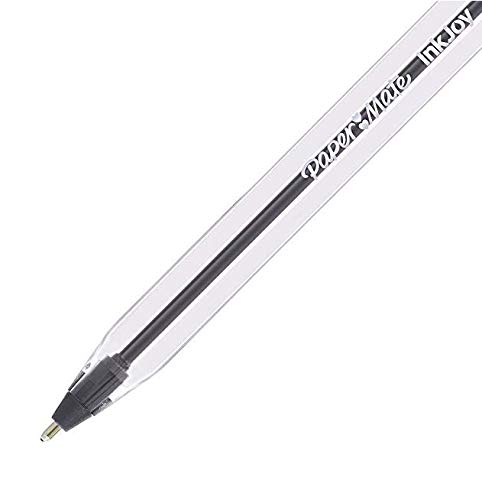 Paper Mate InkJoy 50ST Ballpoint Pens, Medium Point (1.0mm), 60 Black Pens & 60 Blue Pens, Total of 120