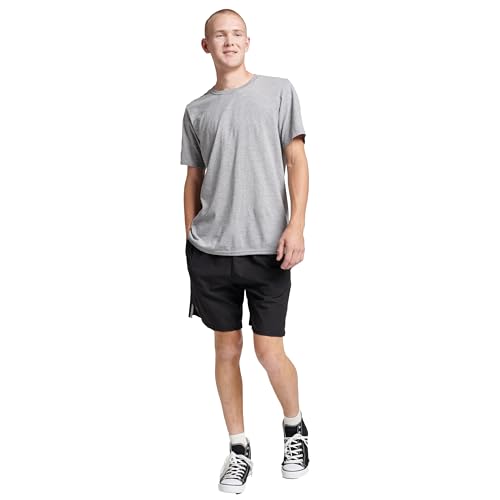 Russell Athletic Mens Dri-power Cotton Blend Short Sleeve Tees, Moisture Wicking, Odor Protection, Upf 30+, Sizes S-4x T-Shirt, Oxford, 4X-Large US