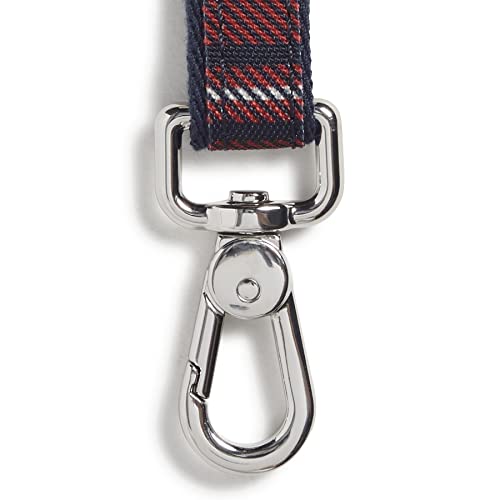 Vera Bradley Women's Recycled Lighten Up Water-repellent Pet Leash, Tartan Plaid, Medium