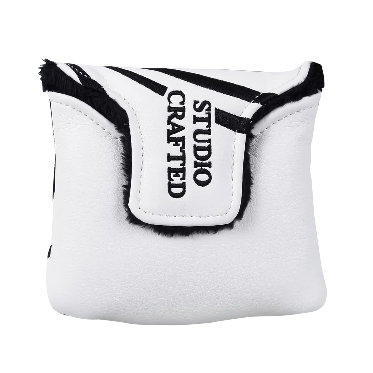 Studio Crafted No Time to Putt Golf Square Mallet Putter Cover Magnetic Closure