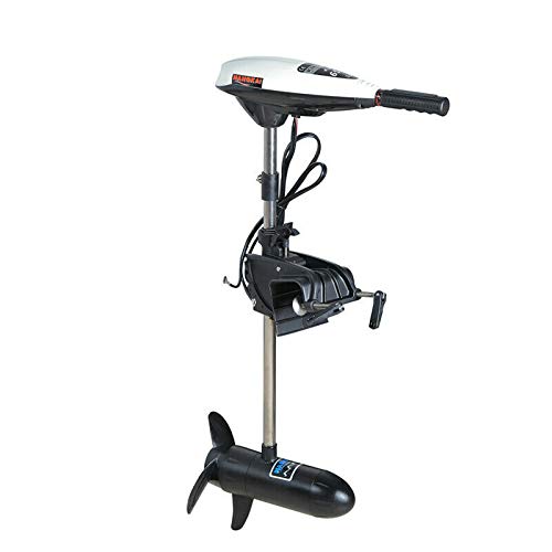 RANZHIX Trolling Motor 12V 65 lbs Shaft Bow Mount Electric Trolling Motor with Propeller for Inflatable Boats Fishing Boat