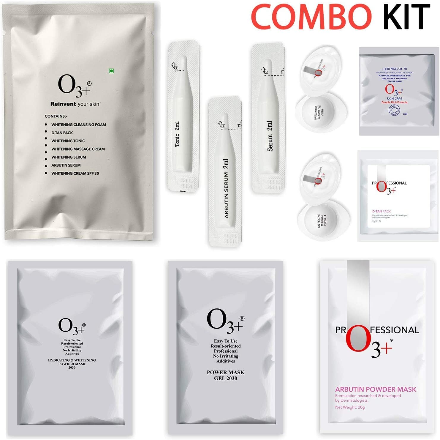 O3+ Bridal Facial Kit - Valentine's Day Edition R&G -All Skin Type