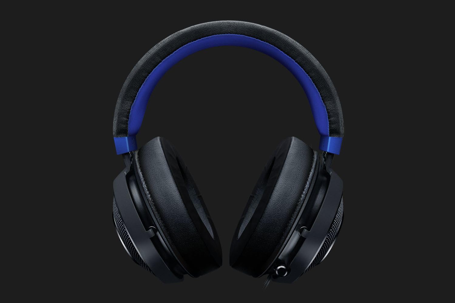 Razer Kraken for Console - Wired Console Gaming Headset (Custom-Tuned 50 mm Drivers, Cooling Gel-Infused Ear Cushions, Unidirectional Retractable Microphone, Cross-Platform) Black-Blue