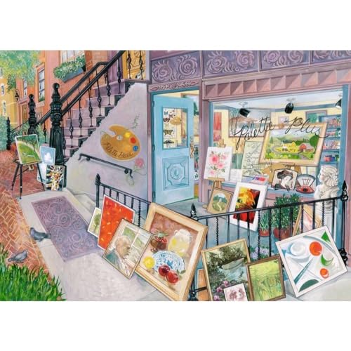 Ravensburger Art Gallery 1000 Piece Jigsaw Puzzle for Adults - 16813 - Every Piece is Unique, Softclick Technology Means Pieces Fit Together Perfectly