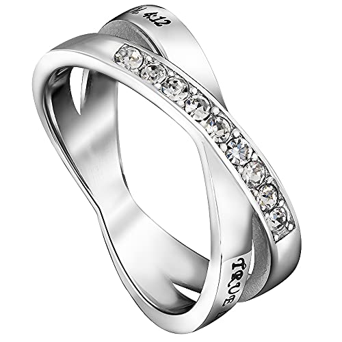 Radiance Purity Ring "True Love Waits" 1 Timothy 4:12 (7)