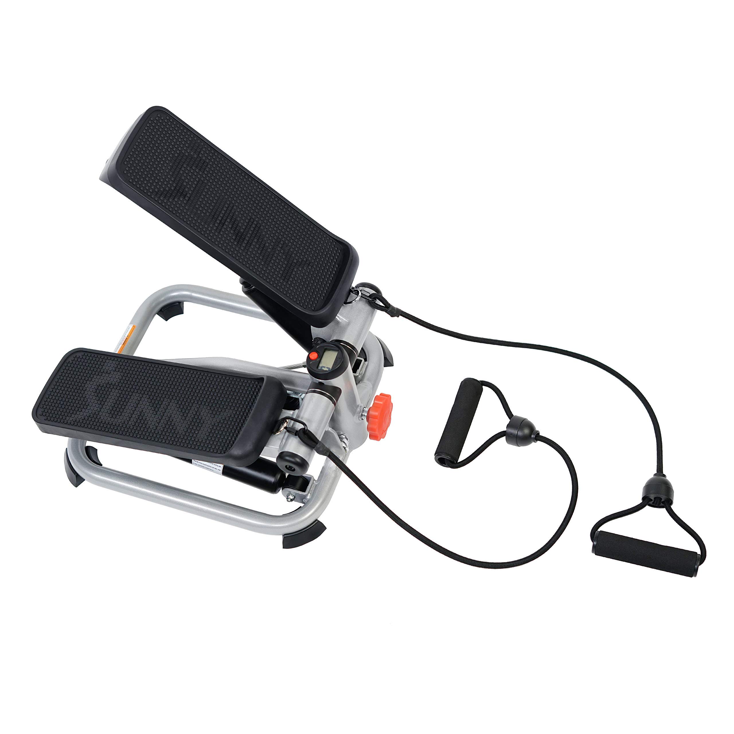 Sunny Health & Fitness Total Body Step Machine SF-S0978, Gray (Renewed)