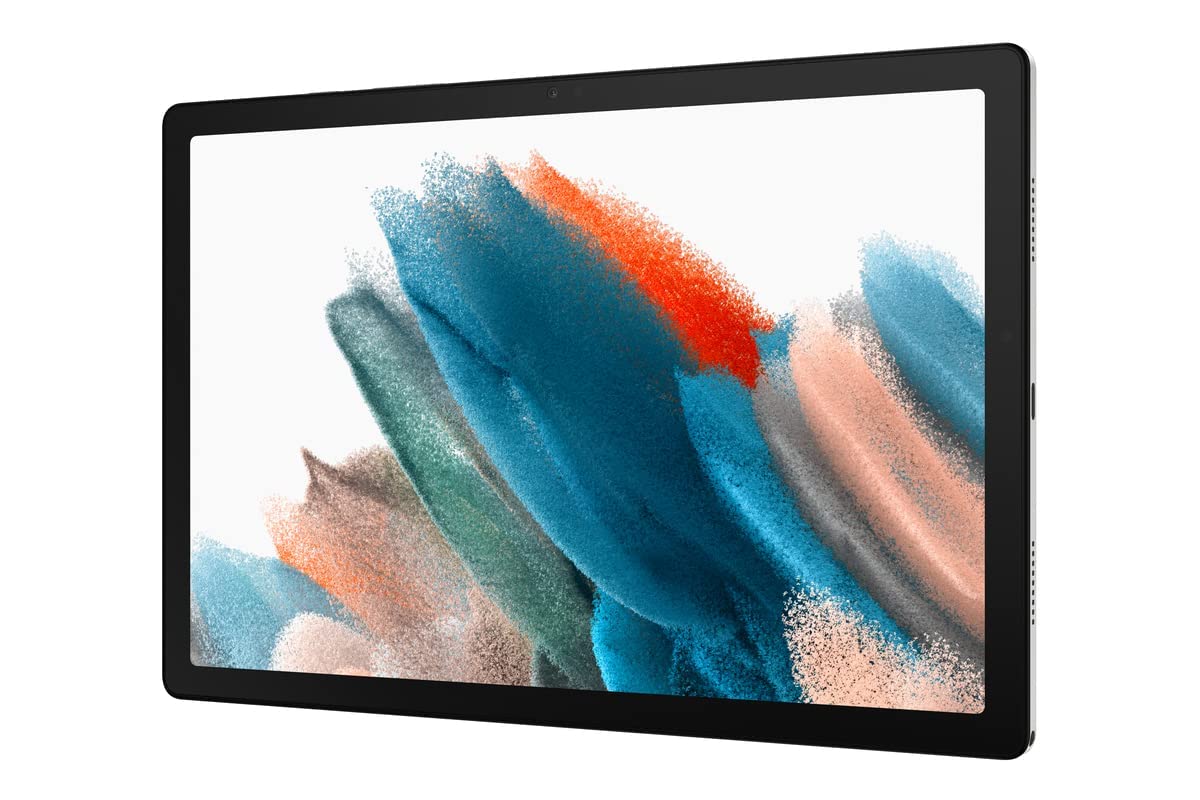 SAMSUNG Galaxy Tab A8 10.5” 64 GB Android Tablet [Silver] and McAfee Mobile Security Software [Download]