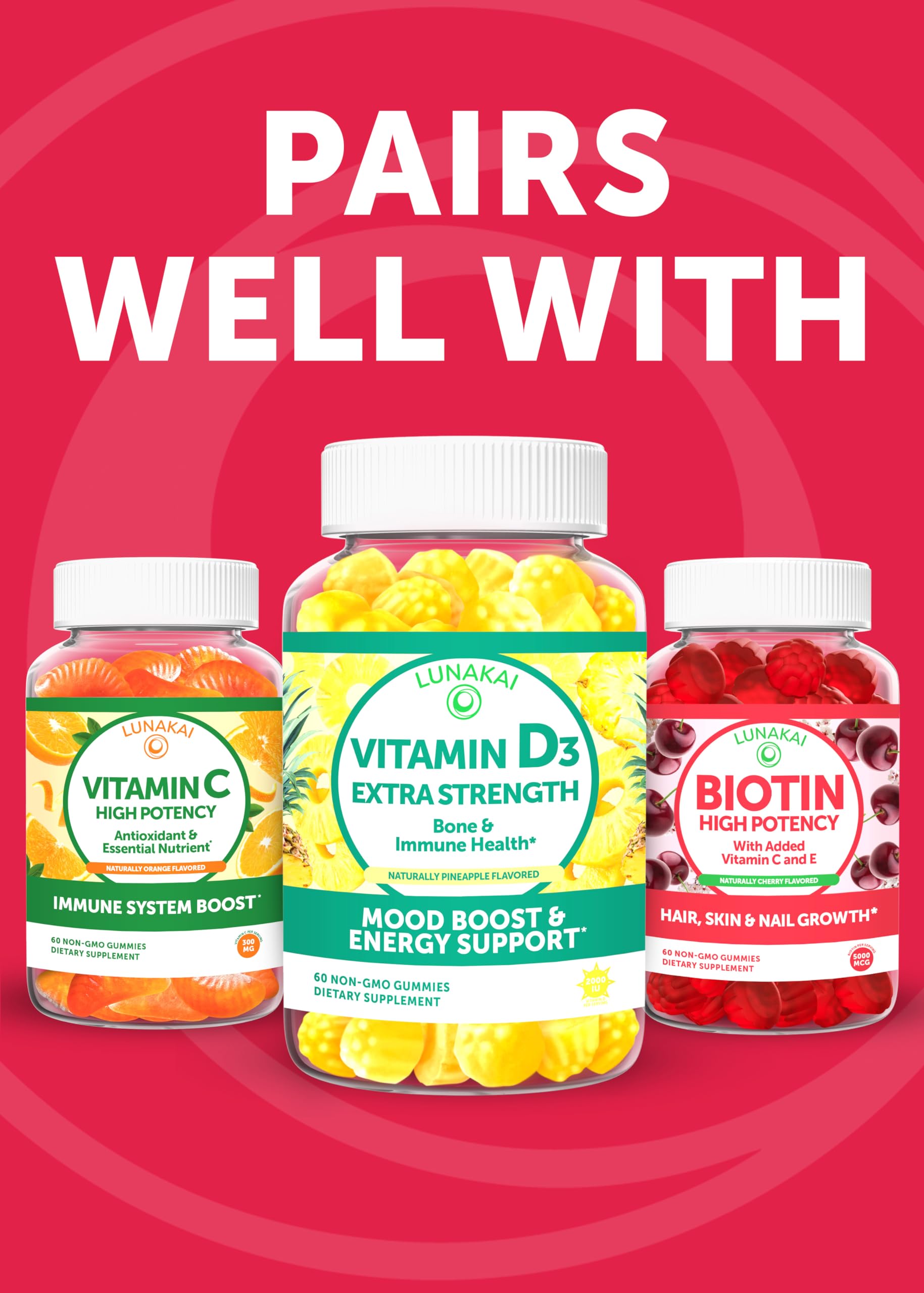 Prenatal Vitamins with Iron & Folic Acid - Proprietary Formula Pregnancy Multivitamin Gummies for Women, 60 Count