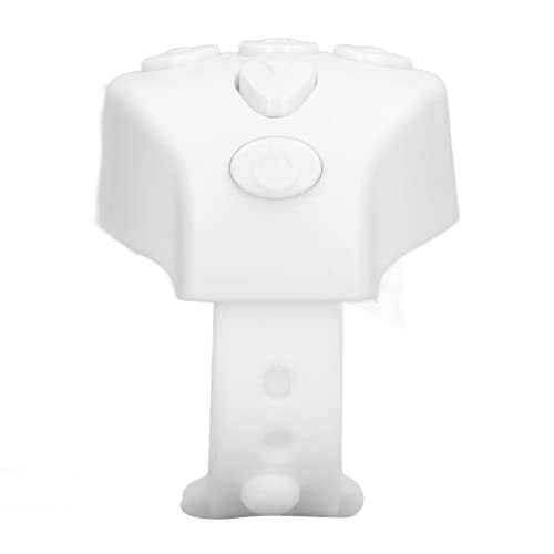 Remote Page Turner, 10M Stable Connection Rechargeable Remote Scrolling Adjustable Size Support Mainstream Apps for iPhone (White)