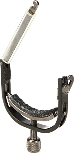 Paige Musical PBEW Banjo/Mandolin Capo-Fits Past the 4th Fret on a 5-String - Made in USA - Black