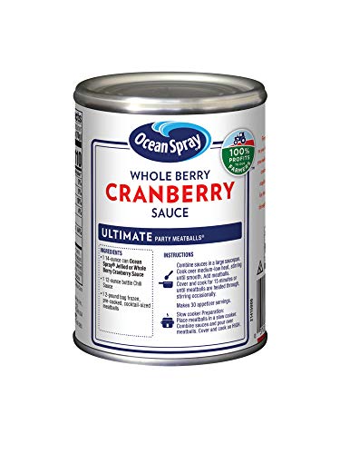 Ocean Spray Whole Berry Cranberry Sauce, 14 Ounce Can