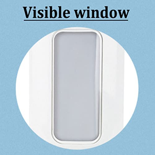 XOUVY Cute 1500ml/50.7oz Automatic Soap Dispenser Wall-Mount Spray Mode Liquid Dispenser W/Water Tray Smart Foaming Touchless Pump Bottles Kitchen Home Decor (White B 2 Pack)