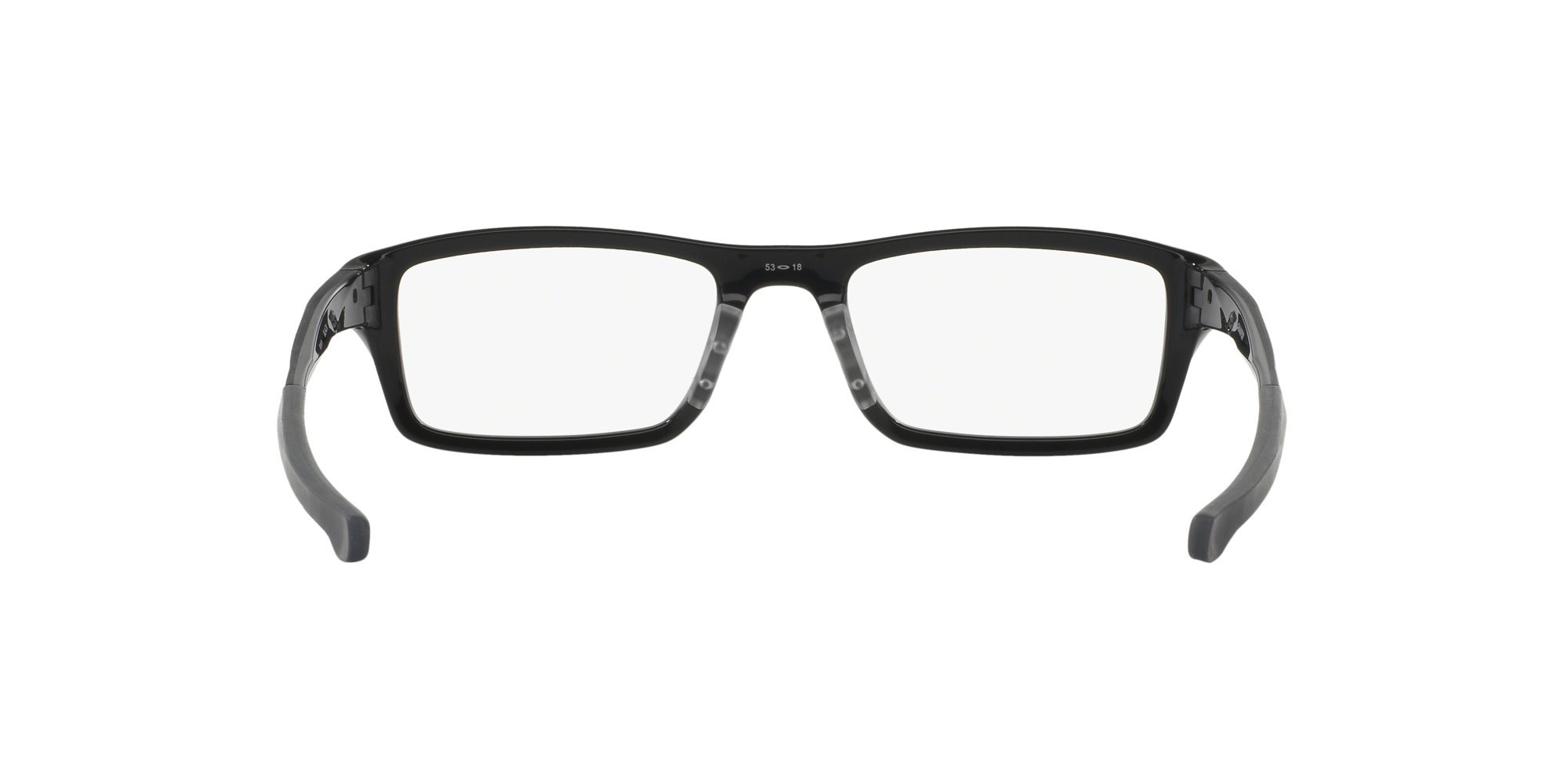 Oakley Men's Ox8039 Chamfer Rectangular Prescription Eyeglass Frames, Satin Black/Demo Lens, 51 mm